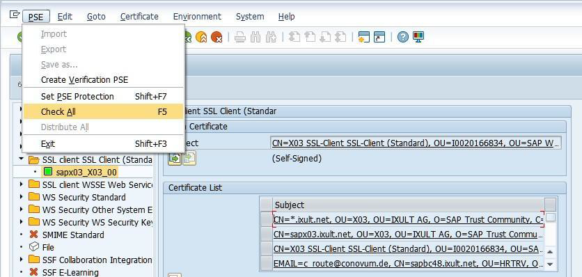 Import TLS Certificates Into SAP – Chrome River Help Center