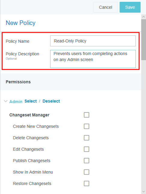 Access Permissions Admin Screen – Emburse Enterprise Help Center
