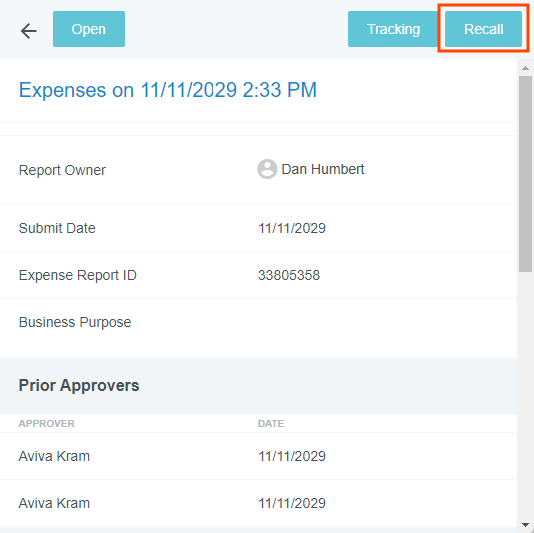 Expense Management Dashboard – Emburse Enterprise Help Center