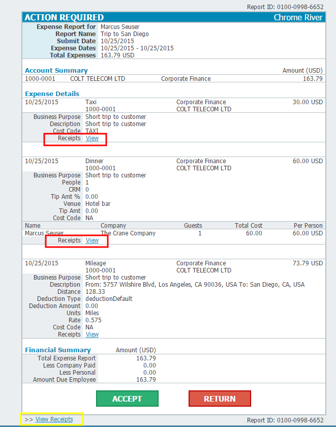 Add a "View Receipts" Link to Expense Approval Emails – Emburse ...