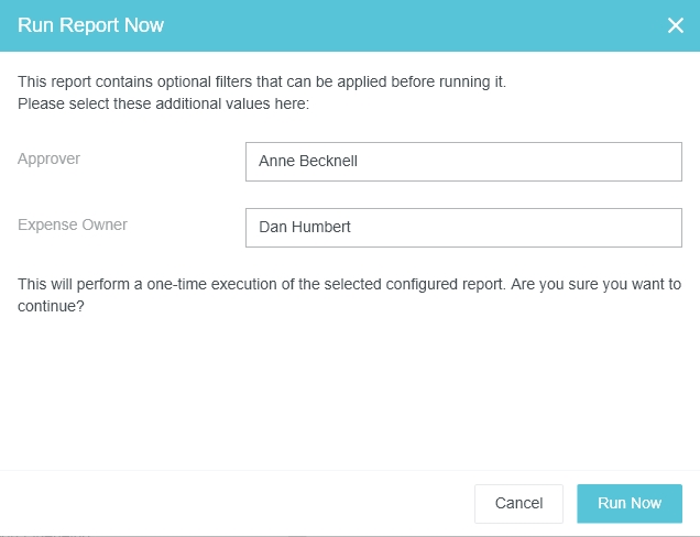 Report Scheduler Admin Screen – Emburse Enterprise Help Center