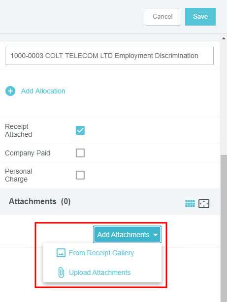 Add Receipt Images to Expenses – Emburse Enterprise Help Center
