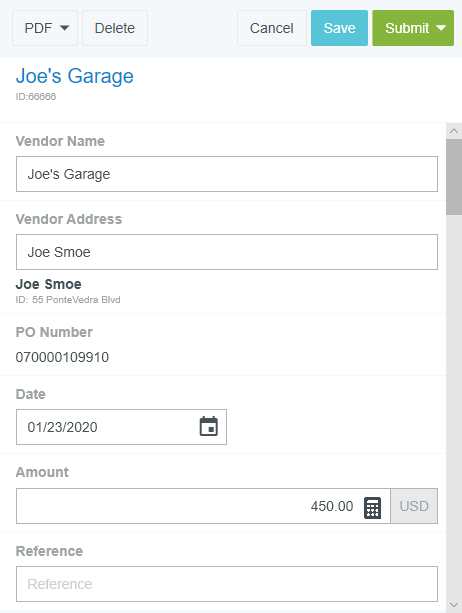 Copy Prior PO Details into a New PO – Emburse Enterprise Help Center