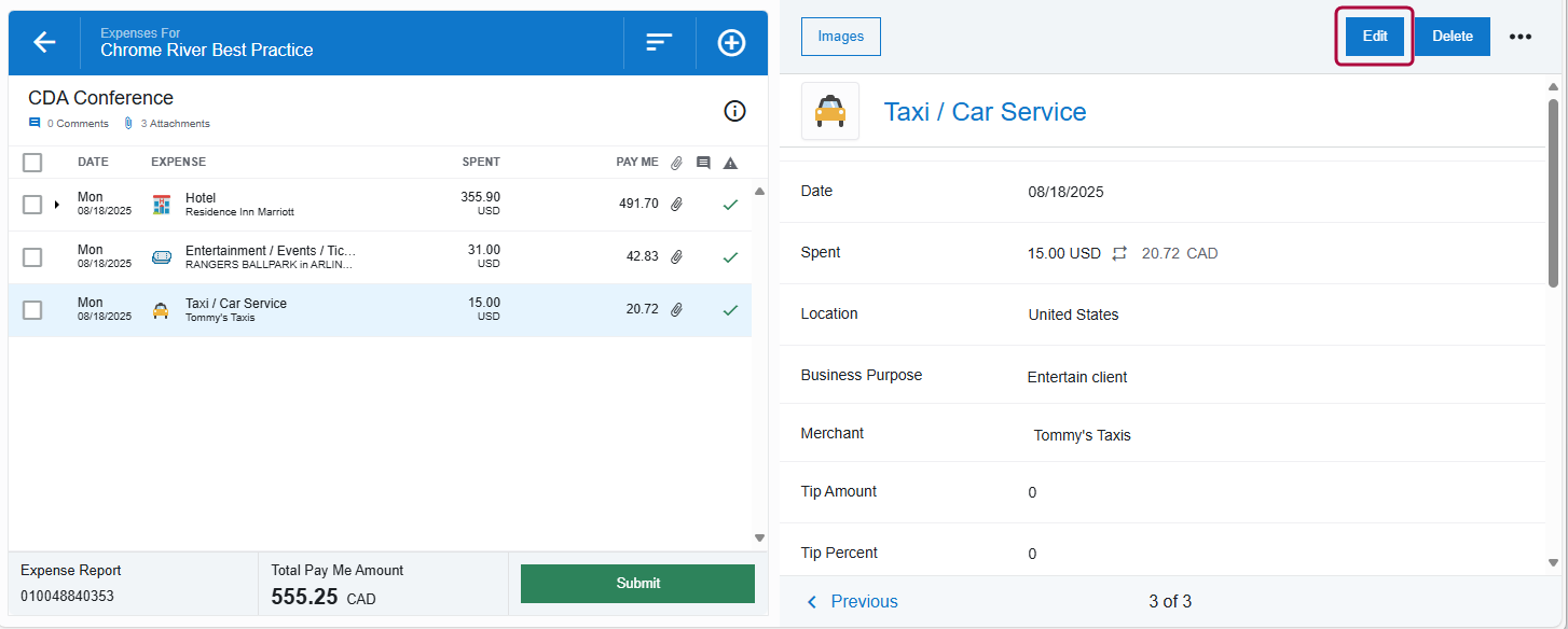 Create an Expense Report – Emburse Enterprise Help Center